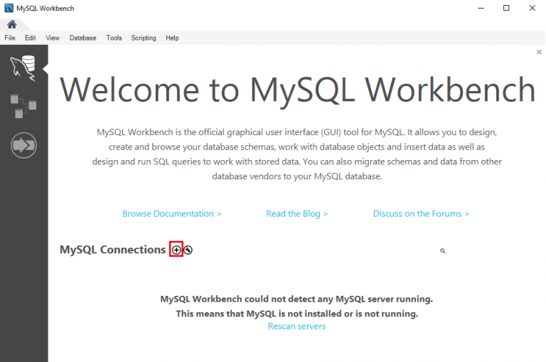 Установка и настройка MySQL Workbench